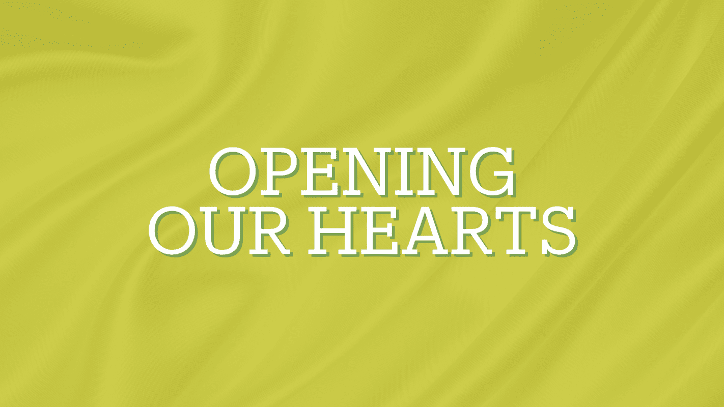 Digging Deeper: Opening Our Hearts - B'nai Jeshurun